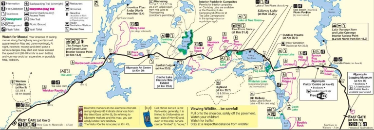 map - Spring Lake Resort